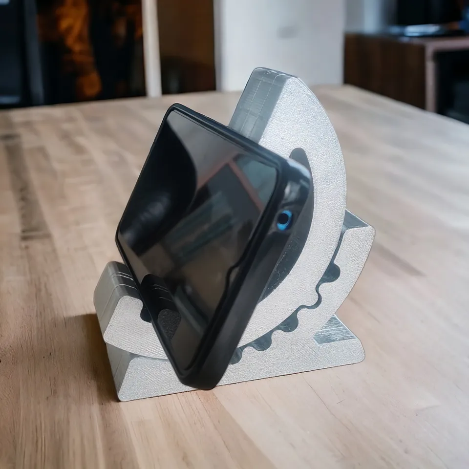Gear Phone Stand by ABM Masum | Download free STL model | Printables.com