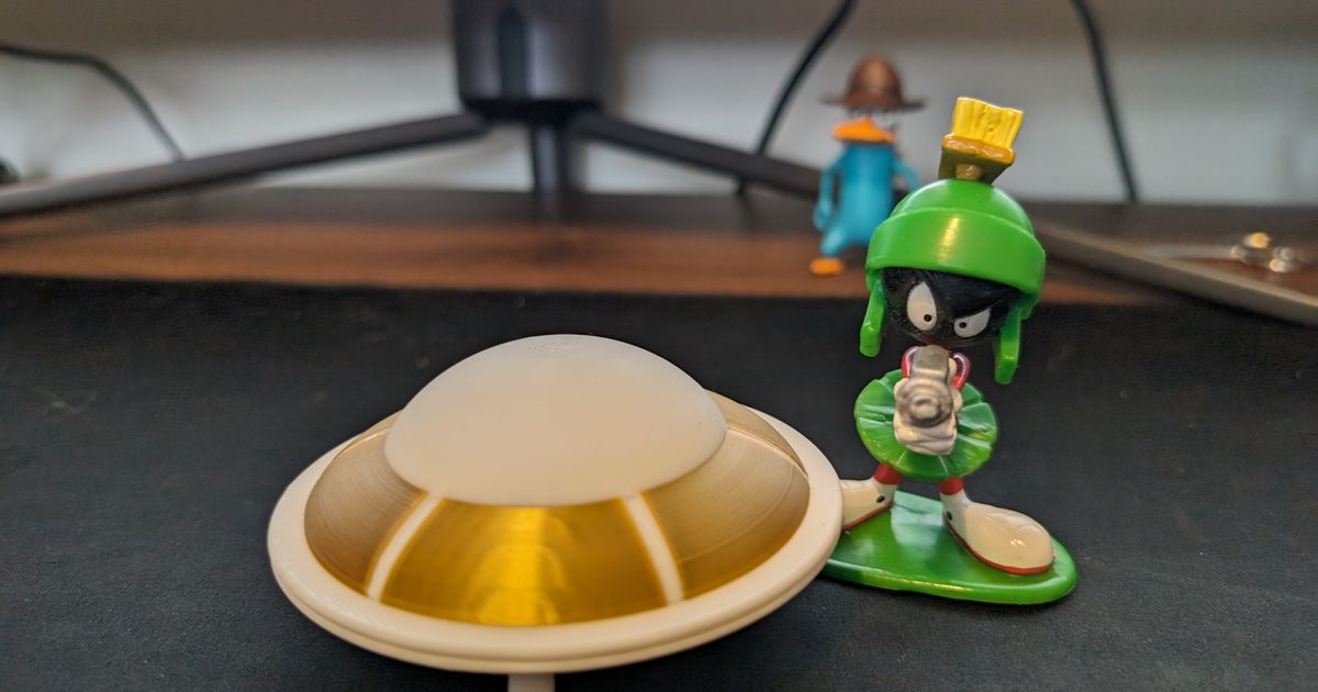 Squishy UFO by Mitchell McConkie | Download free STL model | Printables.com