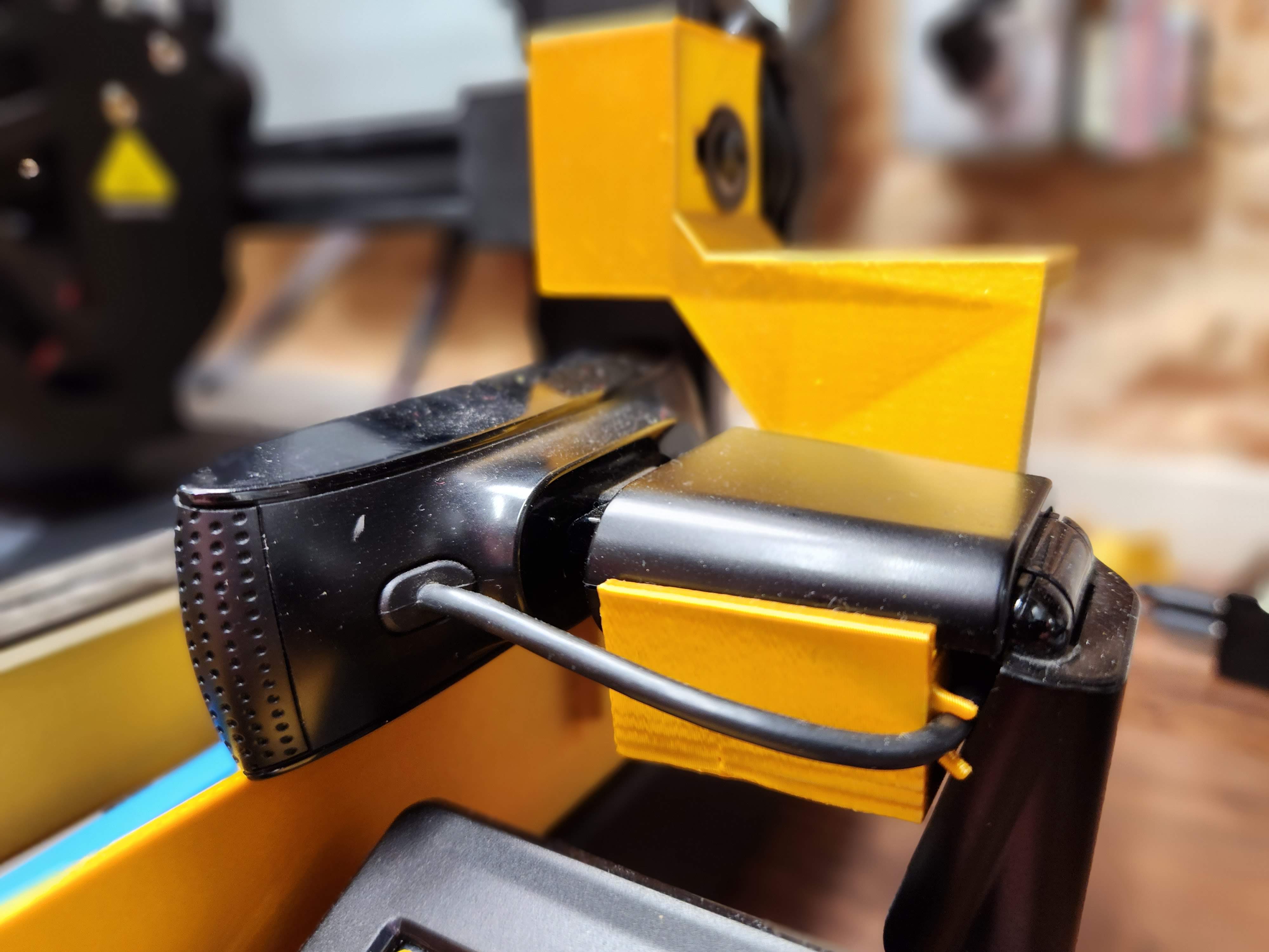 Ender 3 V3 SE Z-Axis Webcam Mount Logitech C910 by Theranger | Download ...