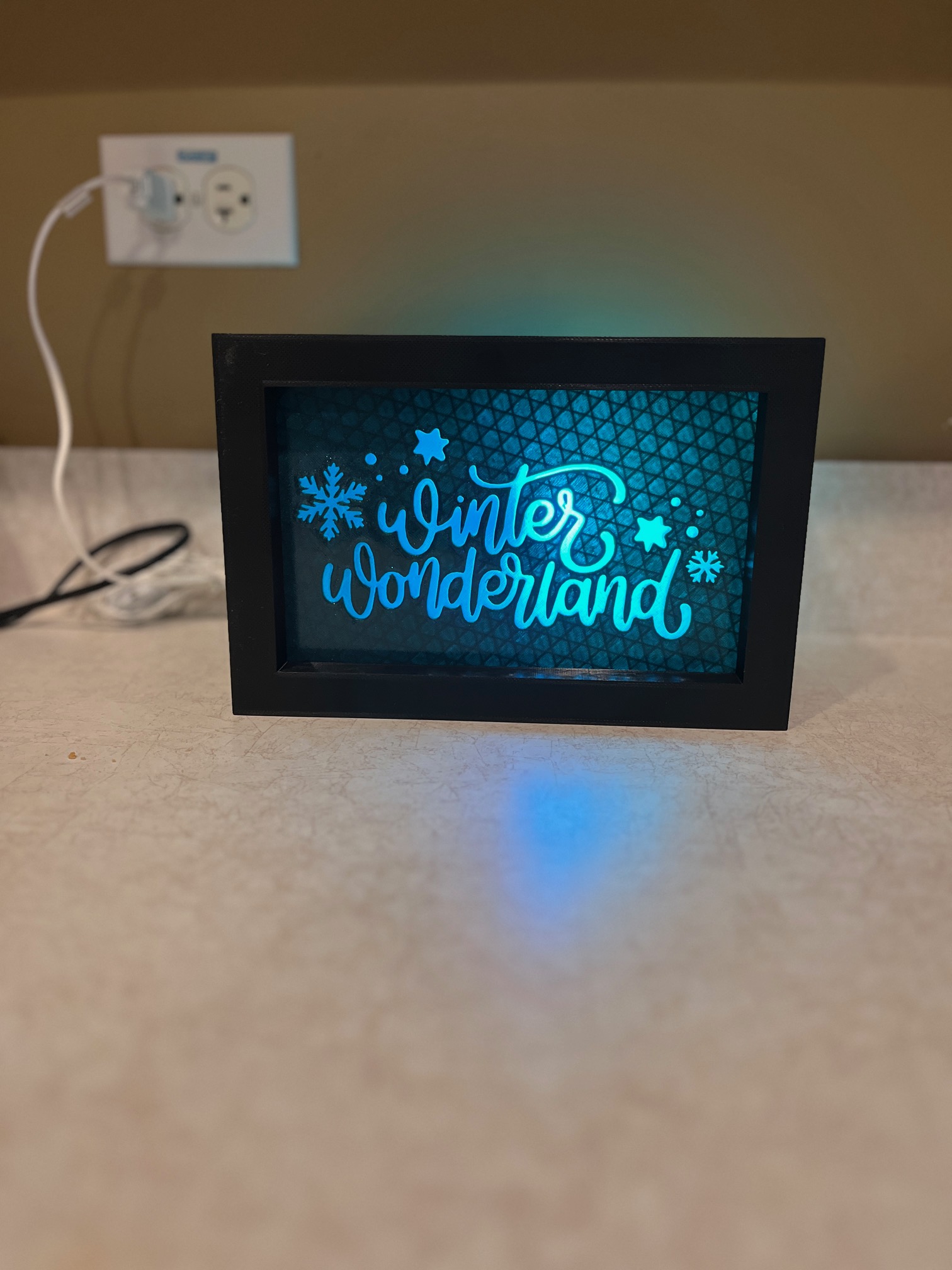 Winter Holiday Signs for Interchangeable Sign Light Box by maandren ...
