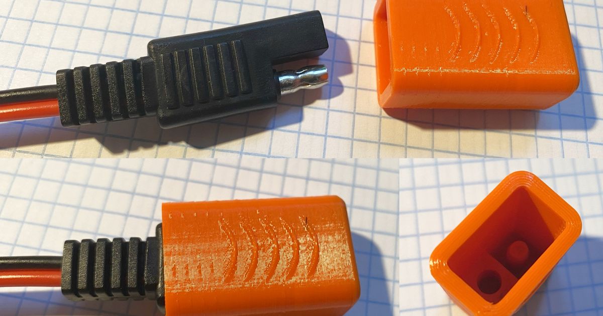 SEA J928 Connector Cover by TheScilab | Download free STL model ...