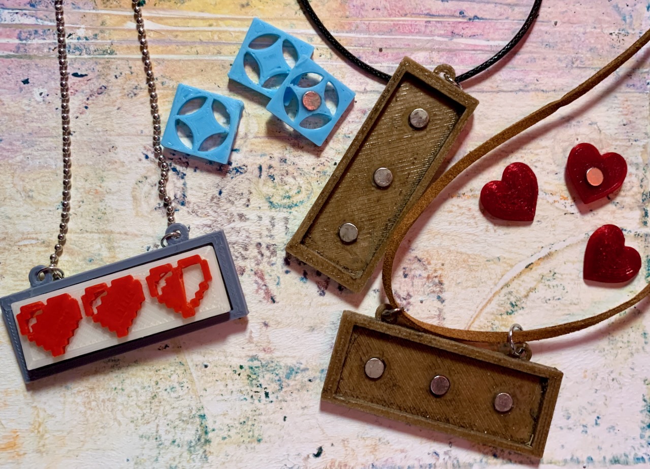 Modular Magnetic Pendants by litlnemo | Download free STL model ...