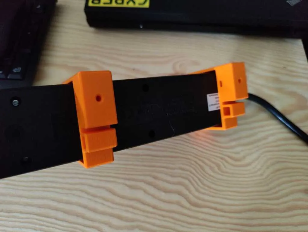 Ikea Bror extention cord bracket by egeltje | Download free STL model | Printables.com