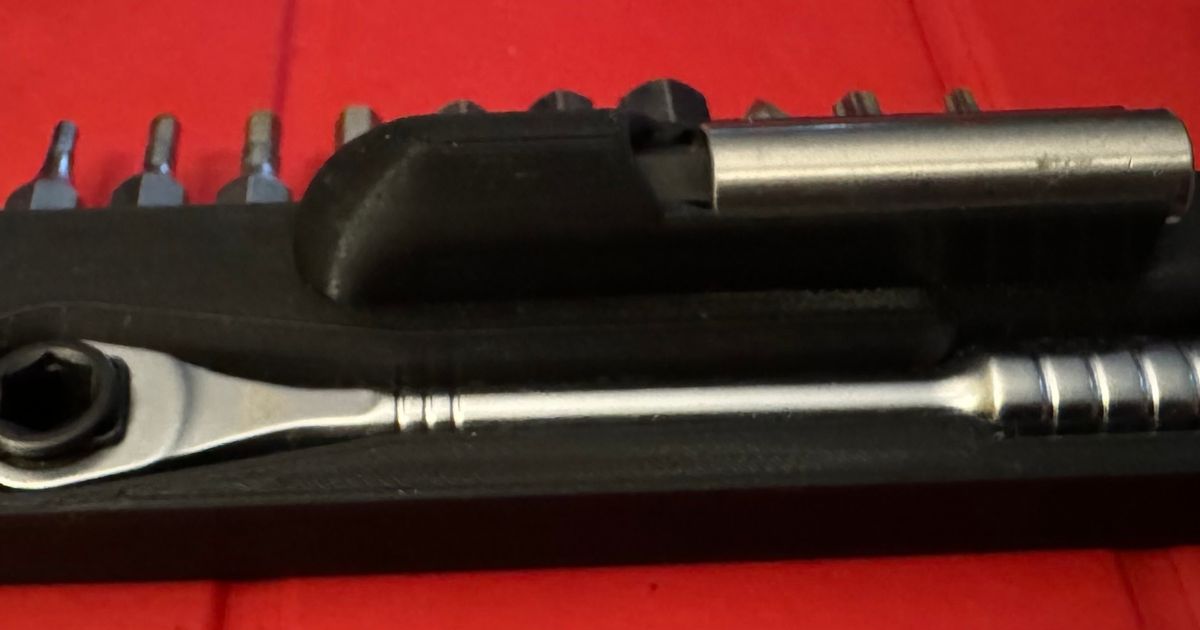 Topeak Ratchet holder with extension by Simon | Download free STL model ...