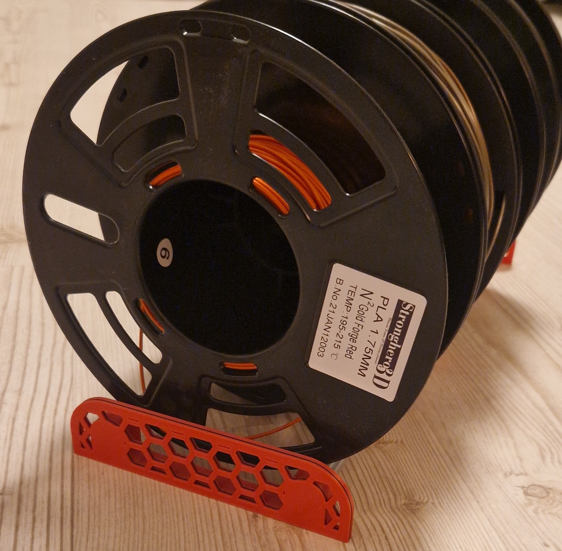 Filament Spool Holder 12mm pipe by prints & wonders | Download free STL ...