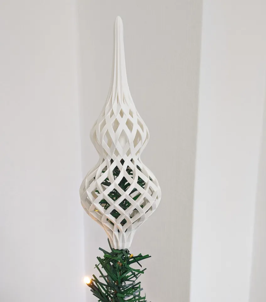 Christmas Tree Topper by CVD | Download free STL model | Printables.com
