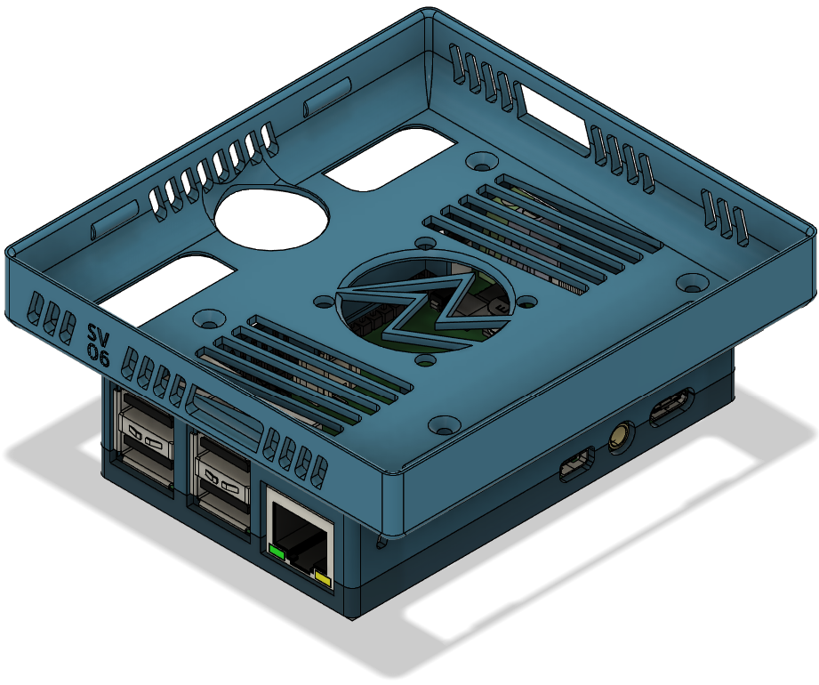 Sovol SV06 Integrated BTT Pi v1.2 Case por Samuel | Descargar modelo ...