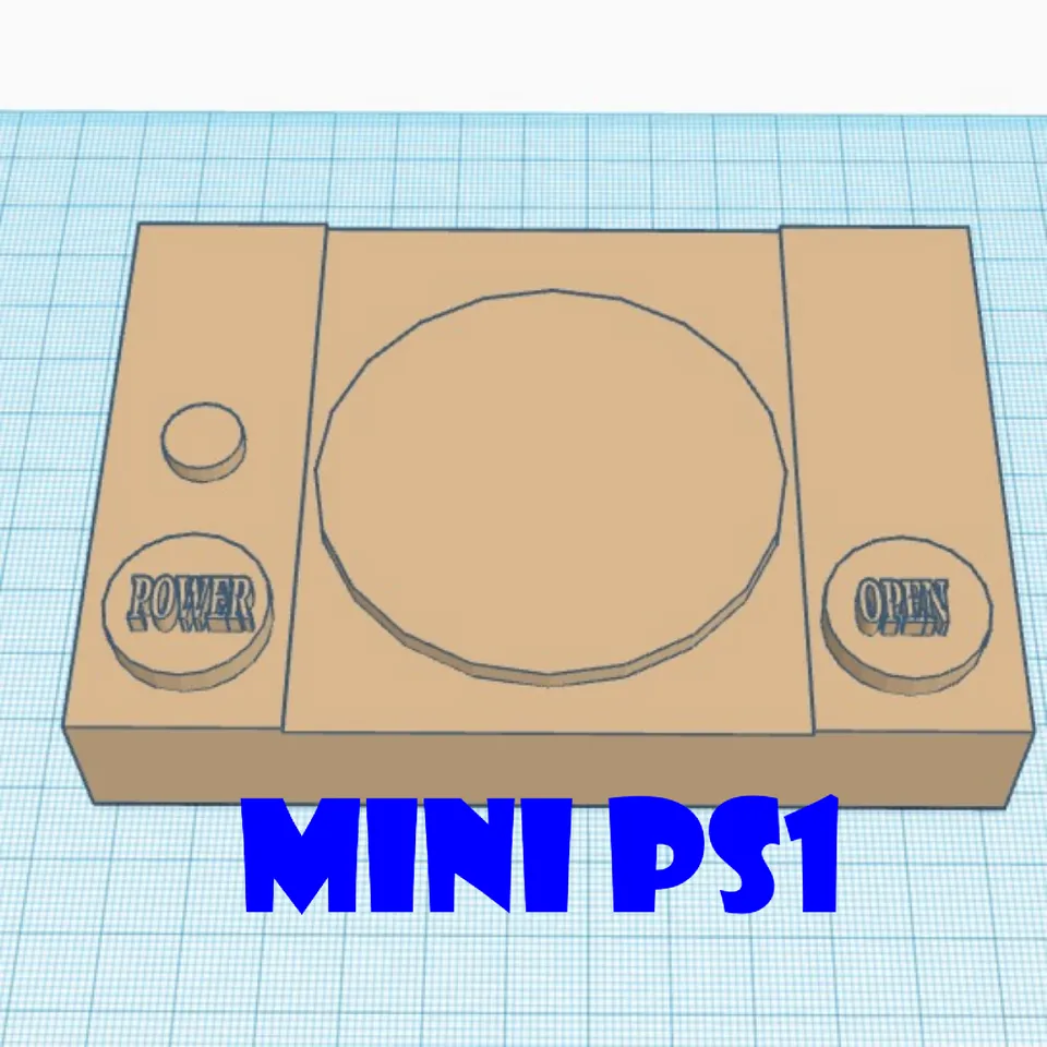 Mini Ps1 by JNPrinting | Download free STL model | Printables.com
