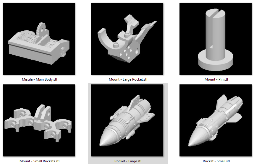Missile Module by Da5h | Download free STL model | Printables.com