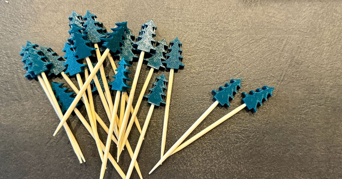 Pimp my Toothpick "Christmas Tree" by Healow | Download free STL model ...
