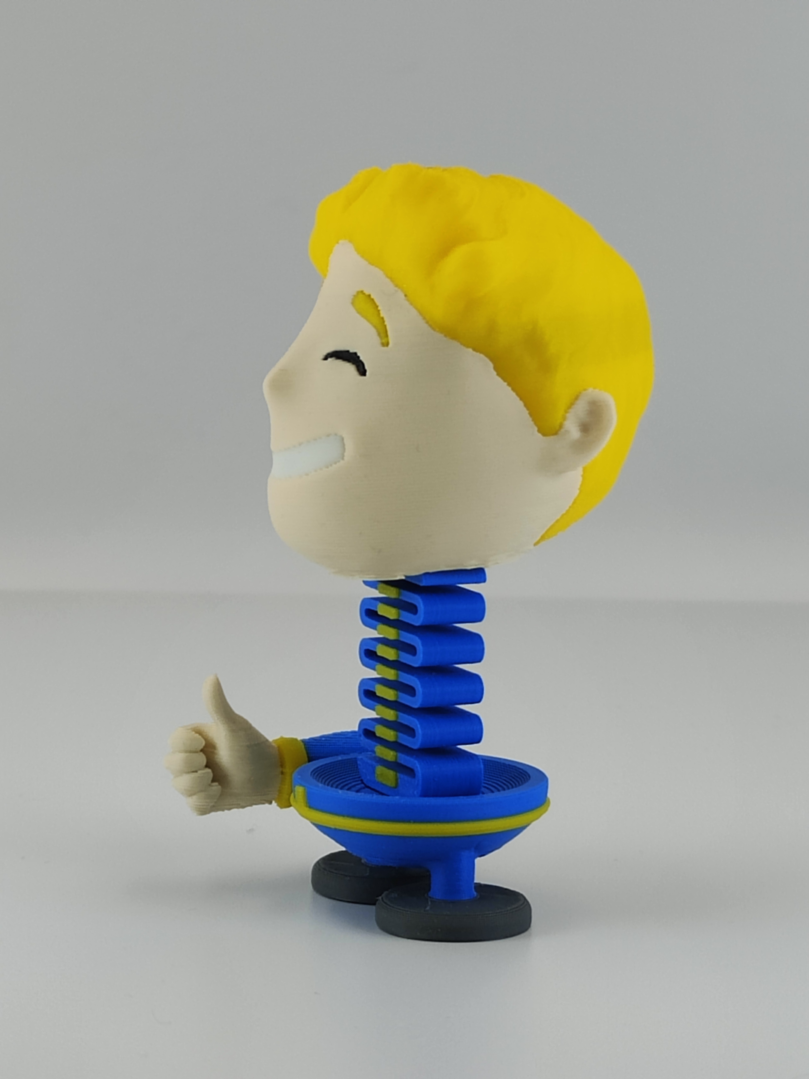 Fallout Vault Boy Springie by TheCraftyMaker | Download free STL model ...