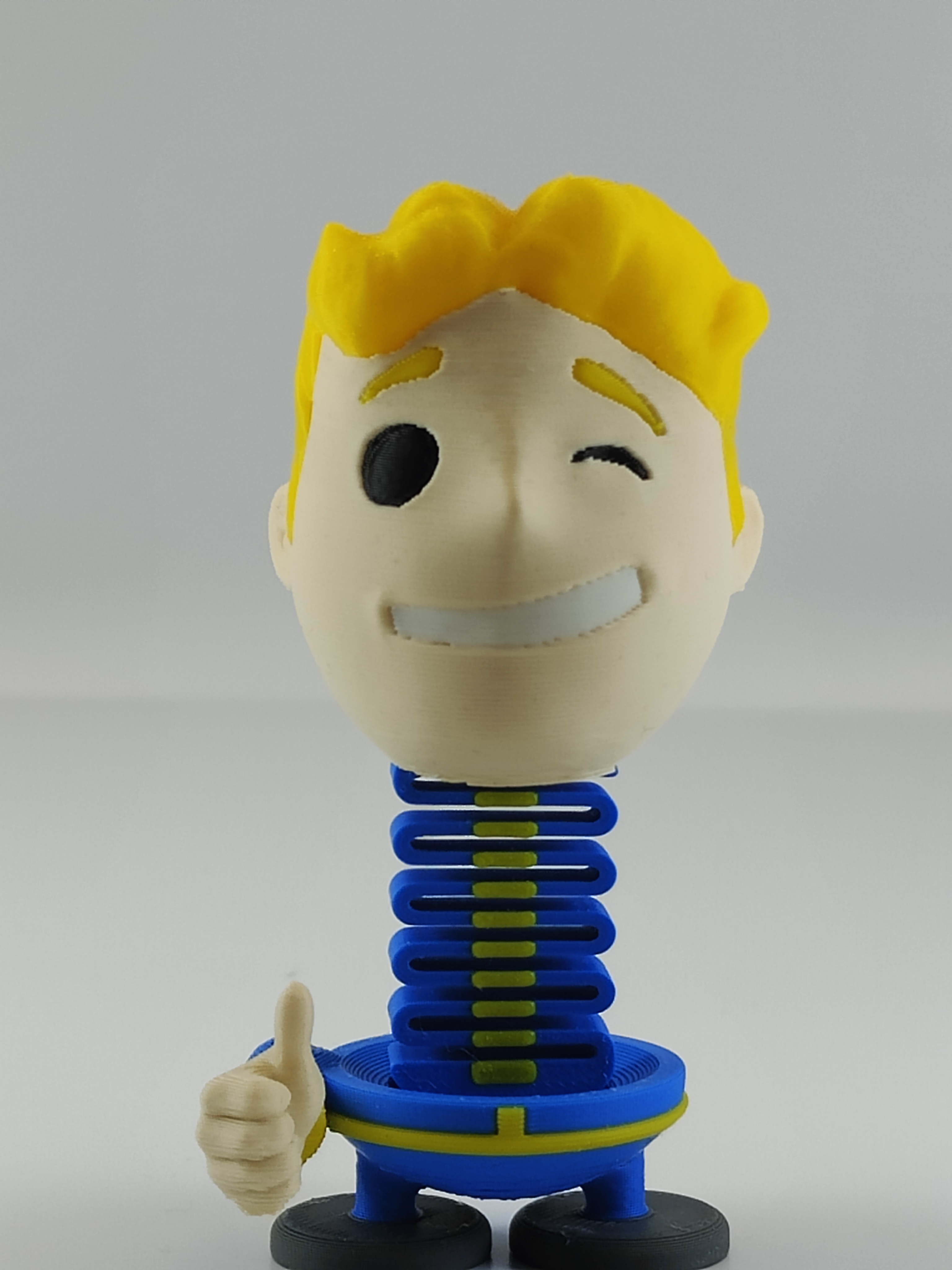 Fallout Vault Boy Springie by TheCraftyMaker | Download free STL model ...