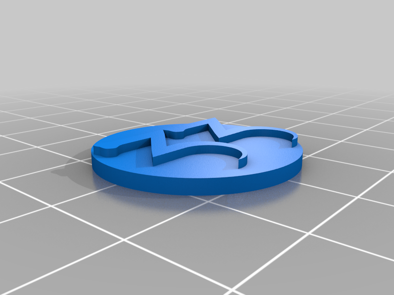 Counter Tokens - Numbers 1-50 by mstrblueskys | Download free STL model ...
