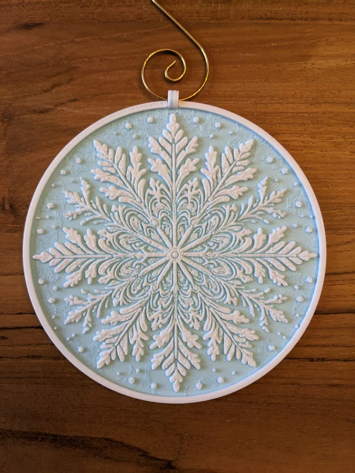 Snowflake Coaster Set - fixed STLs by Hank the Goose | Download free ...