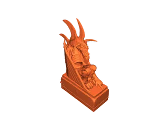 Minas Morgul watcher statue by Mathias L | Download free STL model ...