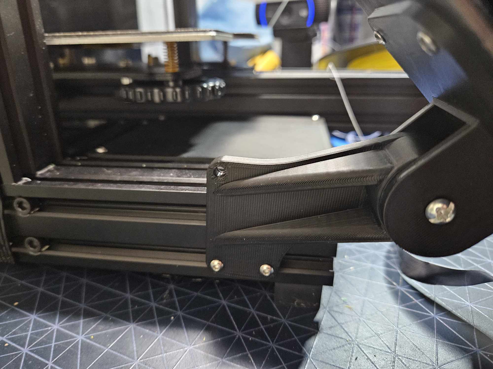 PITFT50 V2 vertical display mount Ender 3 S1 (Pro) Left side by R Marin | Download free STL ...