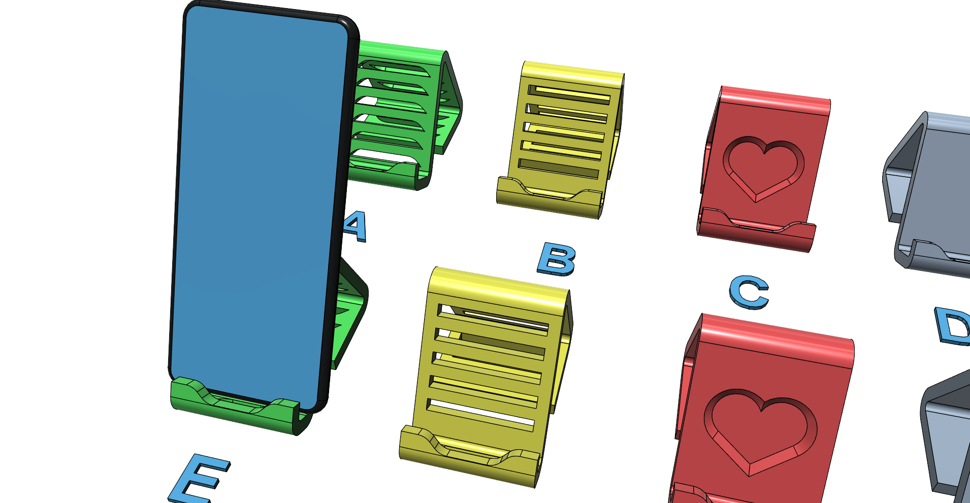 Phone Stand phone stand by REDZC | Download free STL model | Printables.com