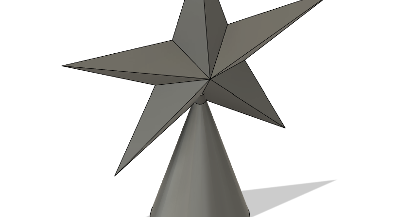 Christamas Star By Volodymyr Plekhanov Download Free Stl Model