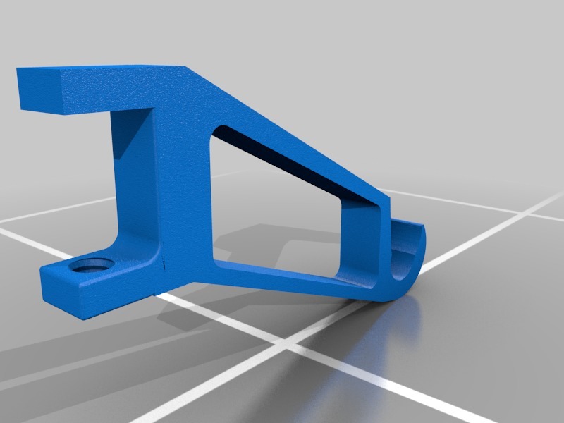 Improved Filament Spool Holder Clamp to Shelf by killowatt | Download ...