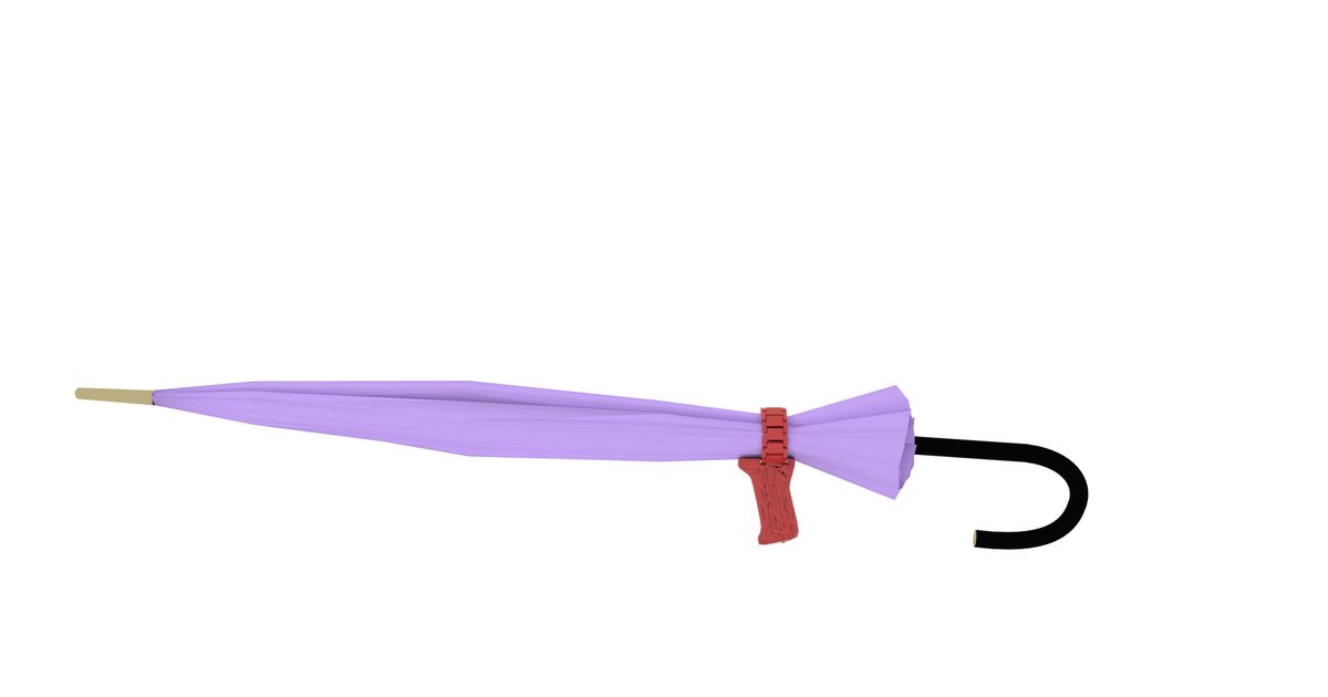 umbrella gun by llame | Download free STL model | Printables.com