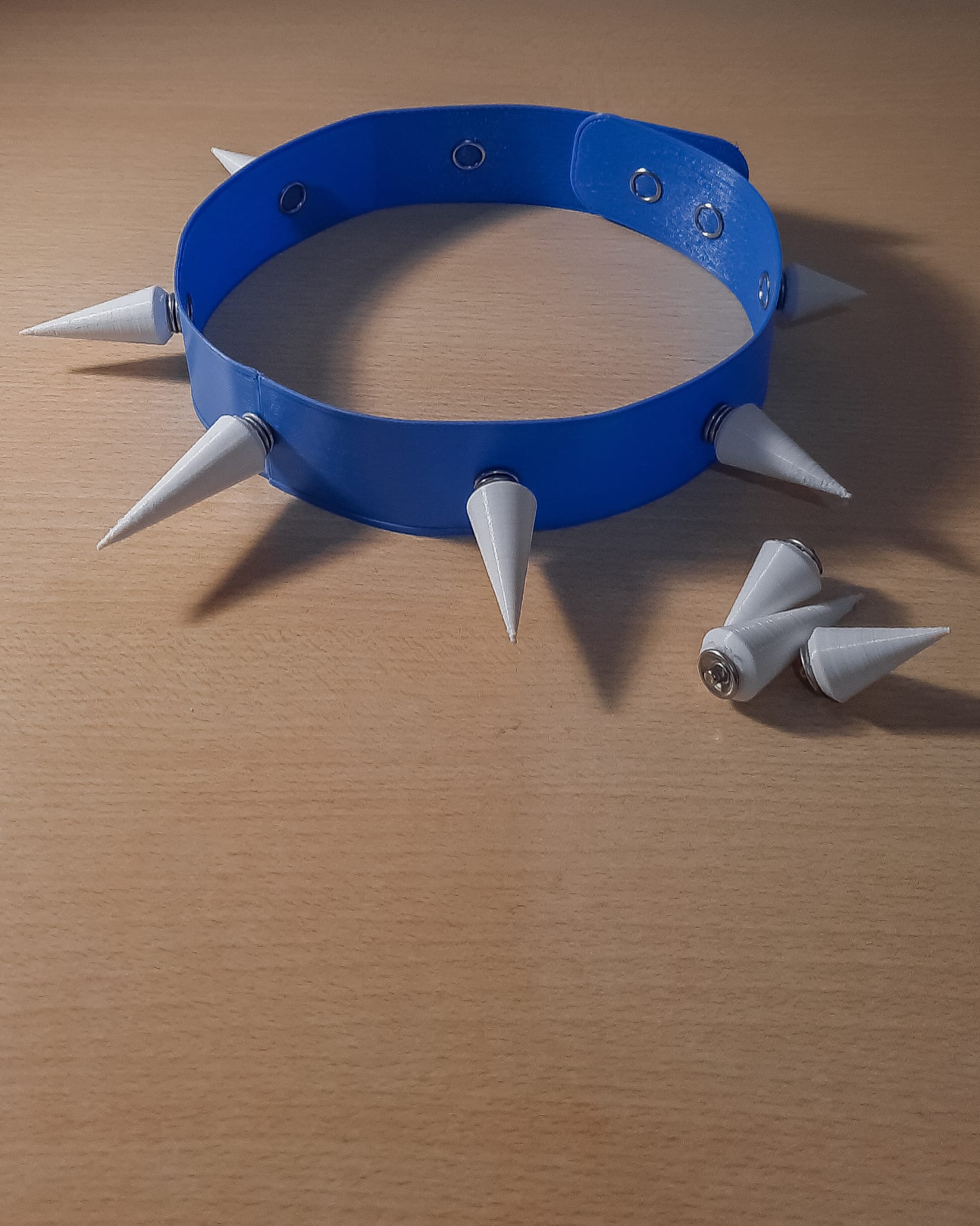 Sipikes Collar with Interchangeable Spikes by 3DNightmare | Download ...