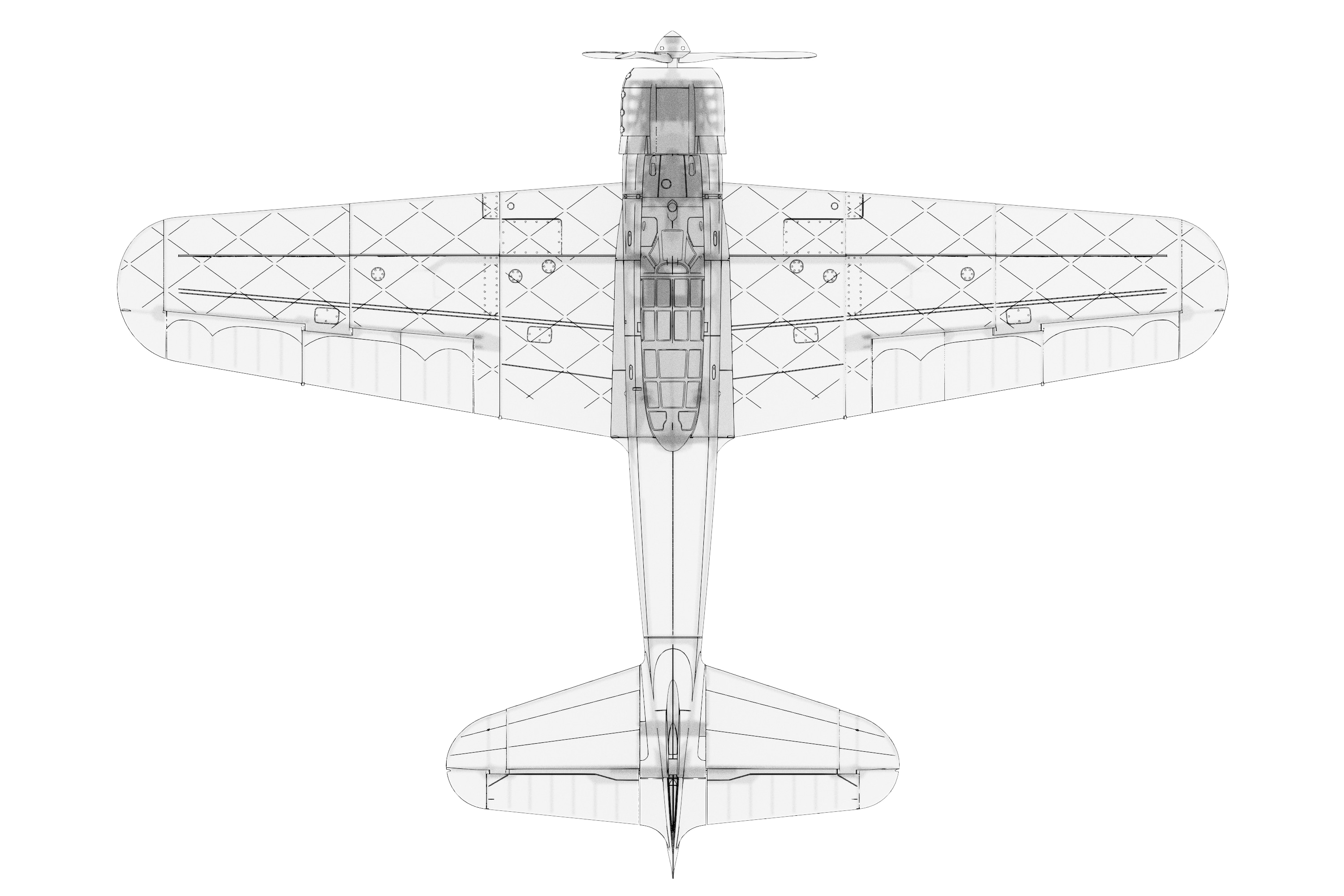 Mitsubishi A6M2 "ZERO" by 3DLabPrint | Printables Store