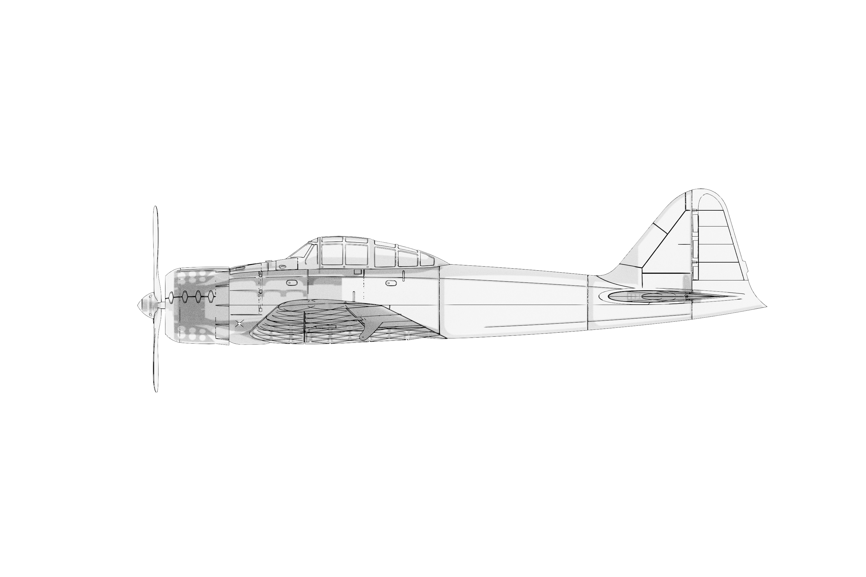 Mitsubishi A6M2 "ZERO" by 3DLabPrint | Printables Store