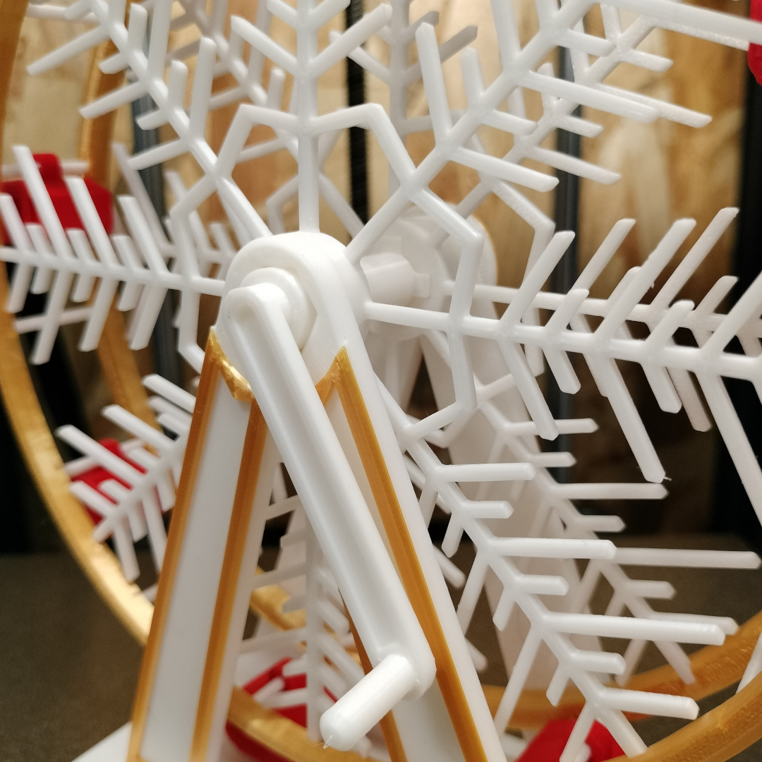 Snowflake Ferris Wheel by superjd | Download free STL model ...