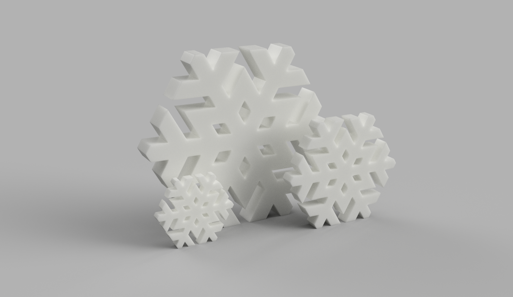 Snowflake Decoration by mkoistinen | Download free STL model ...