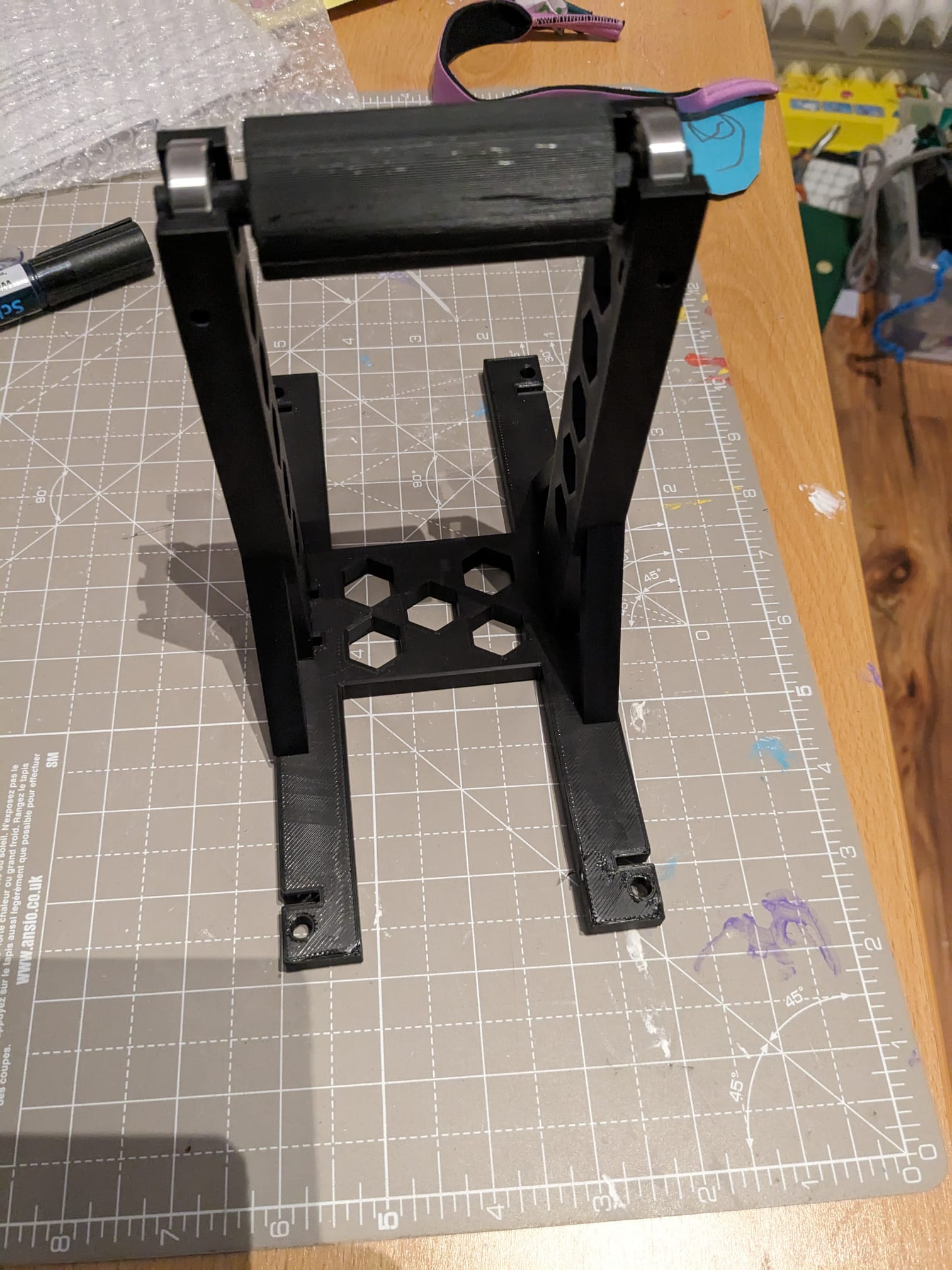 Filament roll holder by Avibot_Manufacturing | Download free STL model ...