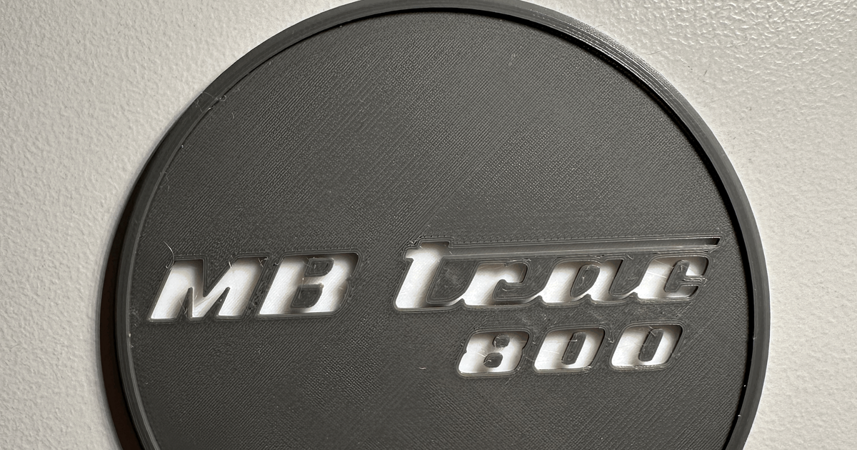 Mercedes-Benz MB trac 800 coaster / Untersetzer by florian | Download ...