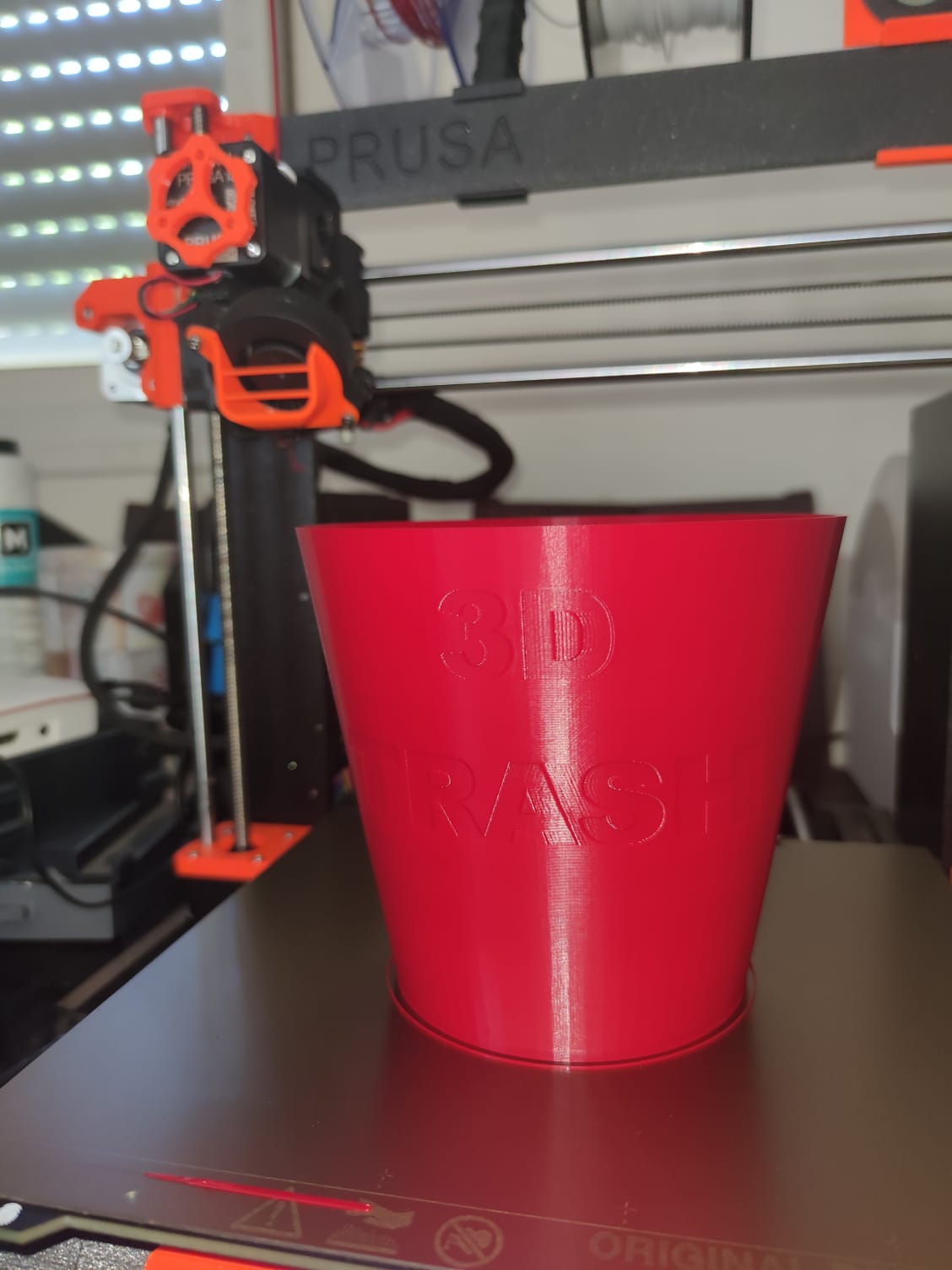3D Trash Bin by Phazeman | Download free STL model | Printables.com