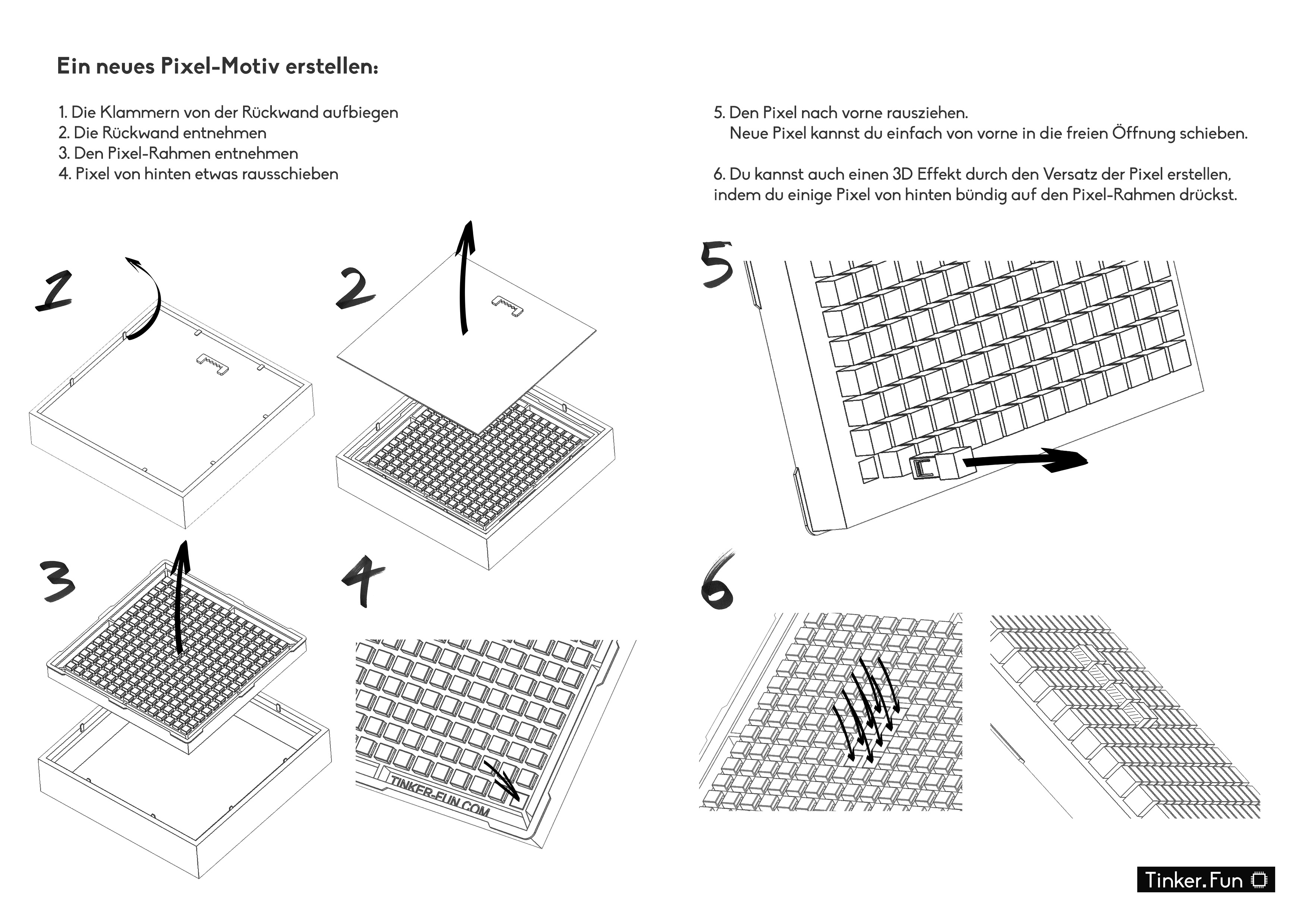 Pixel-Art - IKEA Picture Frame by Tinker.Fun | Download free STL model ...