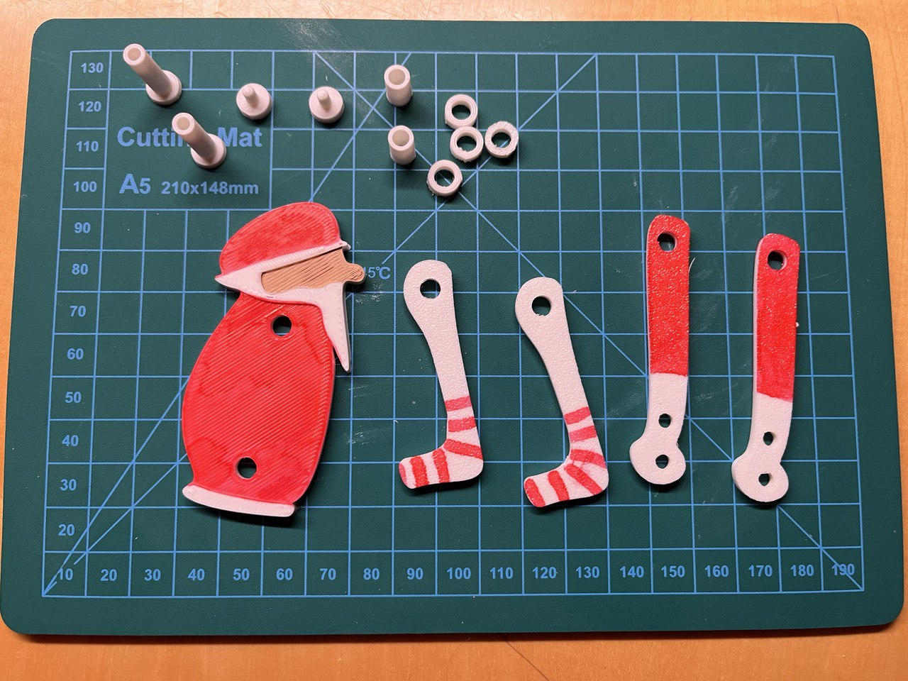 Salto Santa Toy (Somersault Santa) by FH | Download free STL model ...