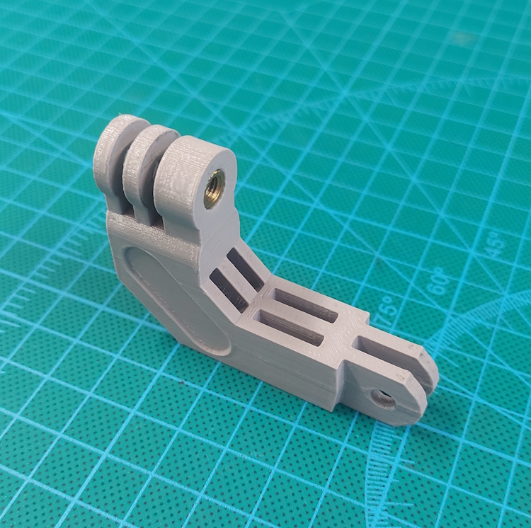 GoPro Vertical Mount by DStehlik | Download free STL model | Printables.com
