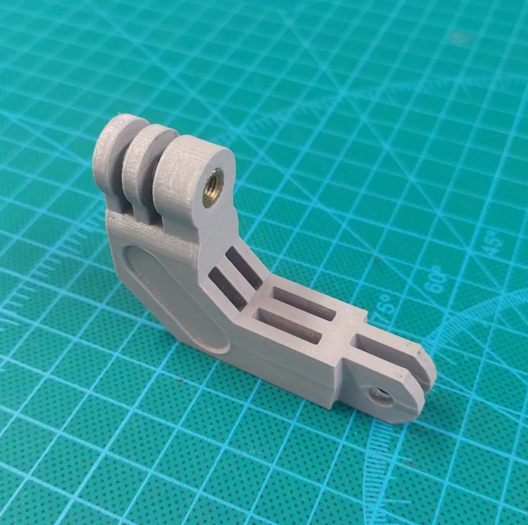 GoPro Vertical Mount by DStehlik | Download free STL model | Printables.com