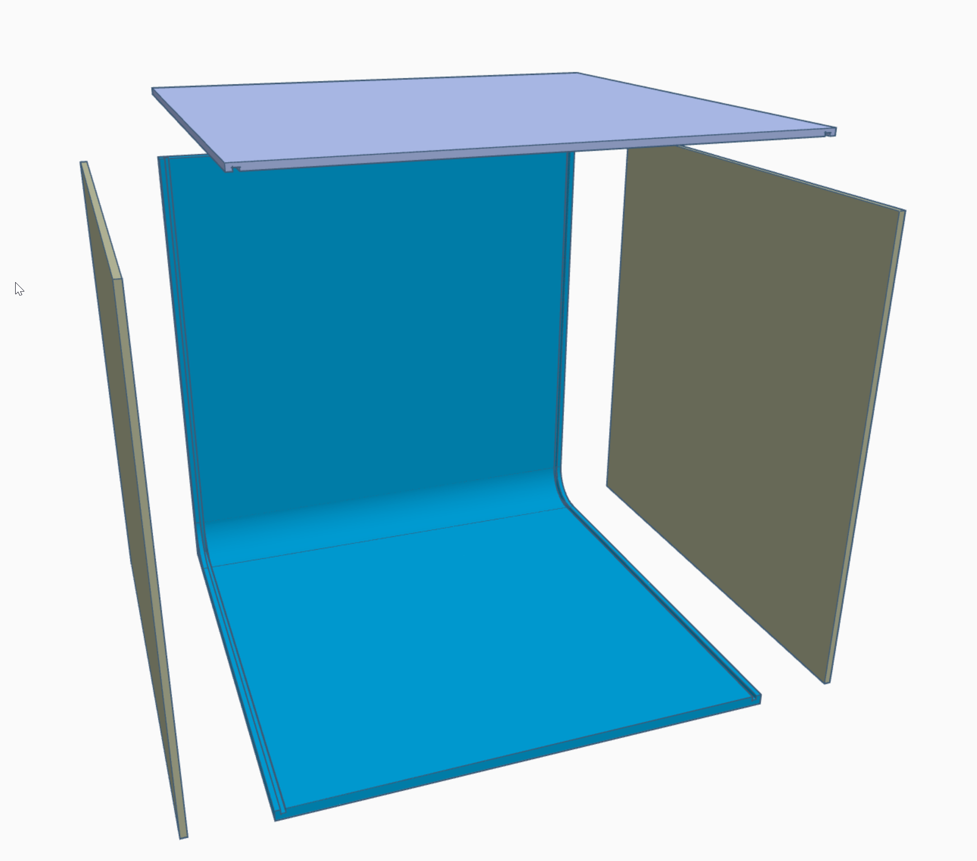 Desktop Modular Photography Lightbox by Dan Cabral | Download free STL ...