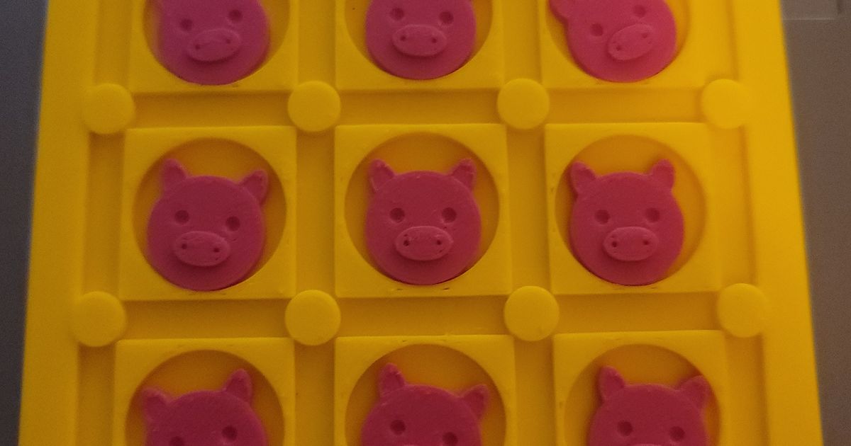 9 Pigs by awbeny | Download free STL model | Printables.com