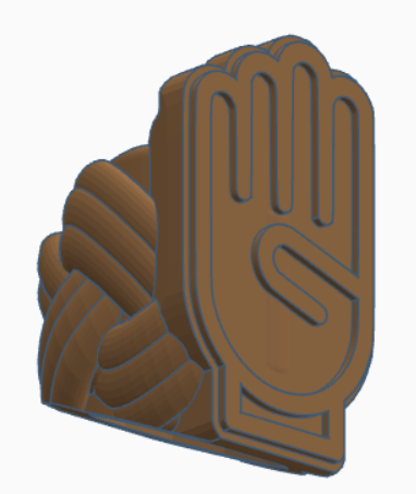 Hand woggle - Pasapañuelos de mano by Baloo 3D | Download free STL ...