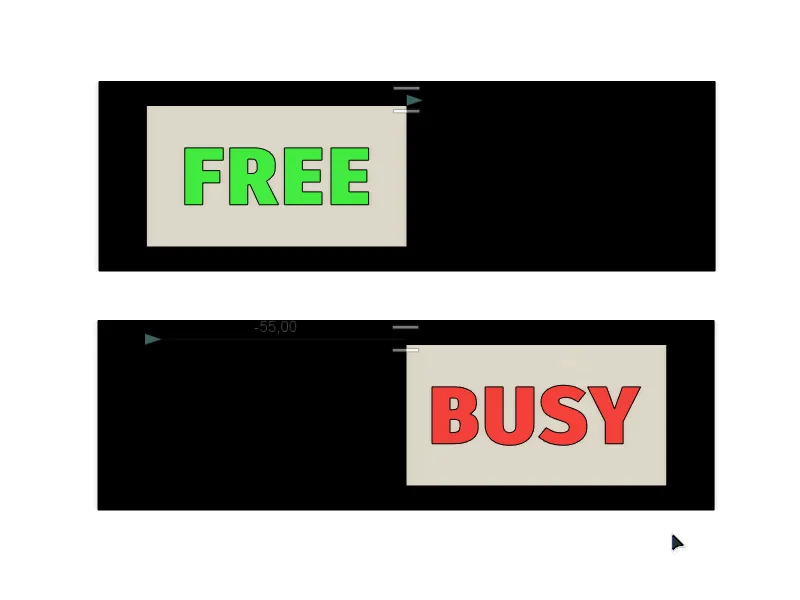 sliding sign by 3D-maker | Download free STL model | Printables.com