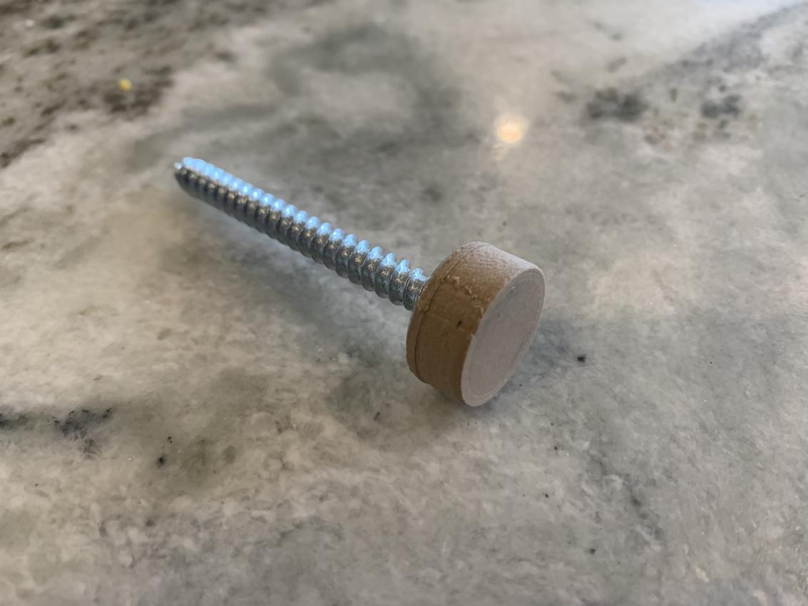 Hex cap and washer cover for 1/4" screw or bolt by MeltinPlastic ...