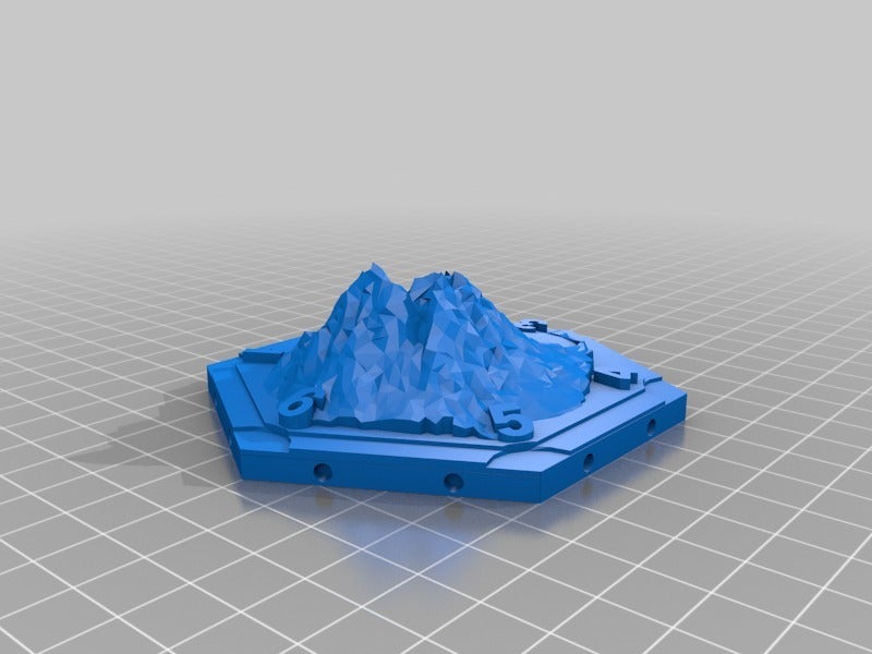 Catan terrain tiles for 2X cylindrical (3mm) magnets by ppaukstelis ...
