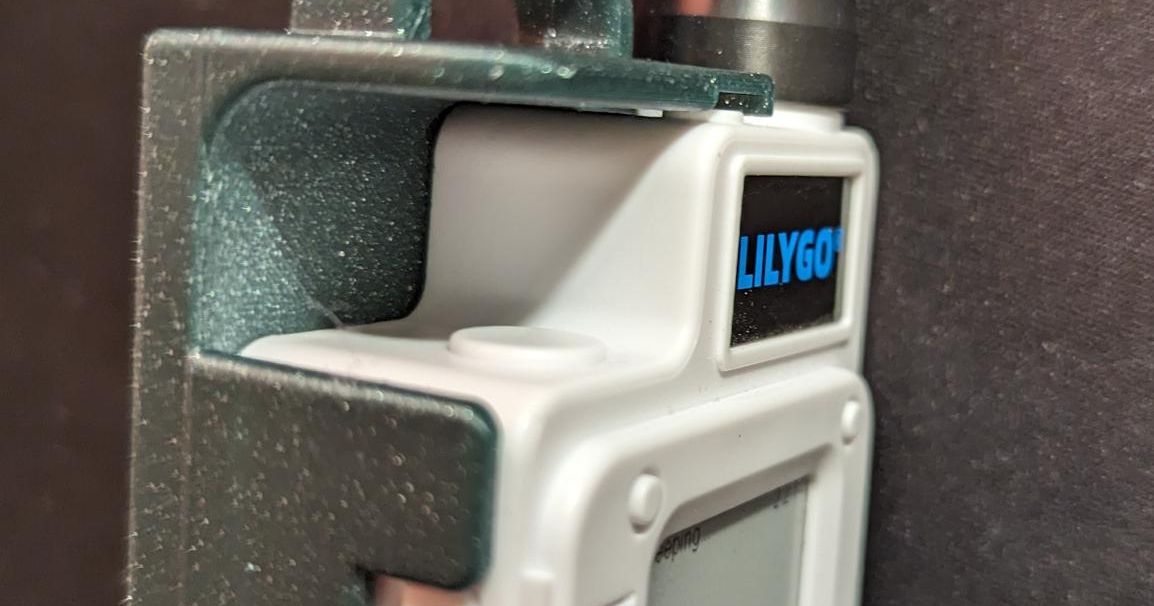 Lilygo T-Echo bracket case by FrontalDesign | Download free STL model ...