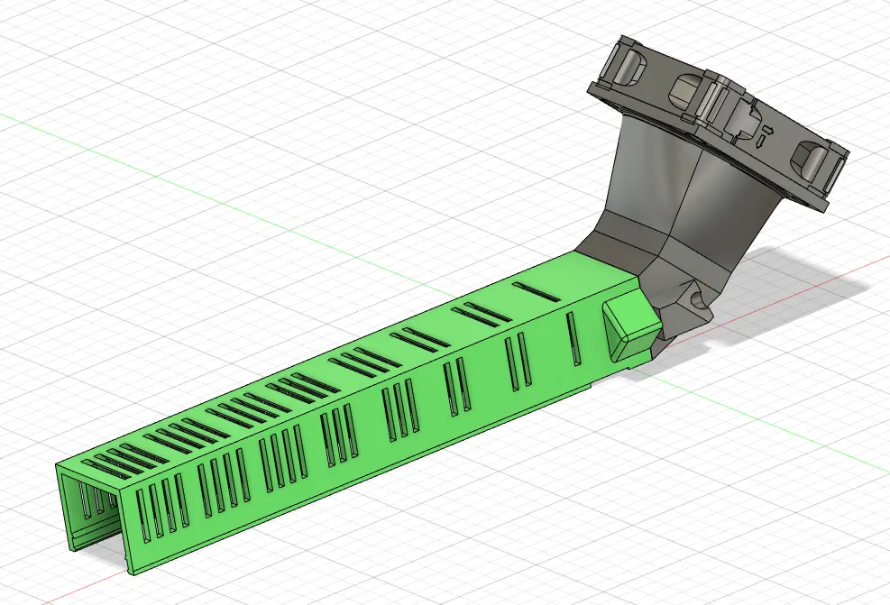 BTT Octopus Stepper Driver 40mm Cooling Duct by Jaraxle_NUKE | Download ...