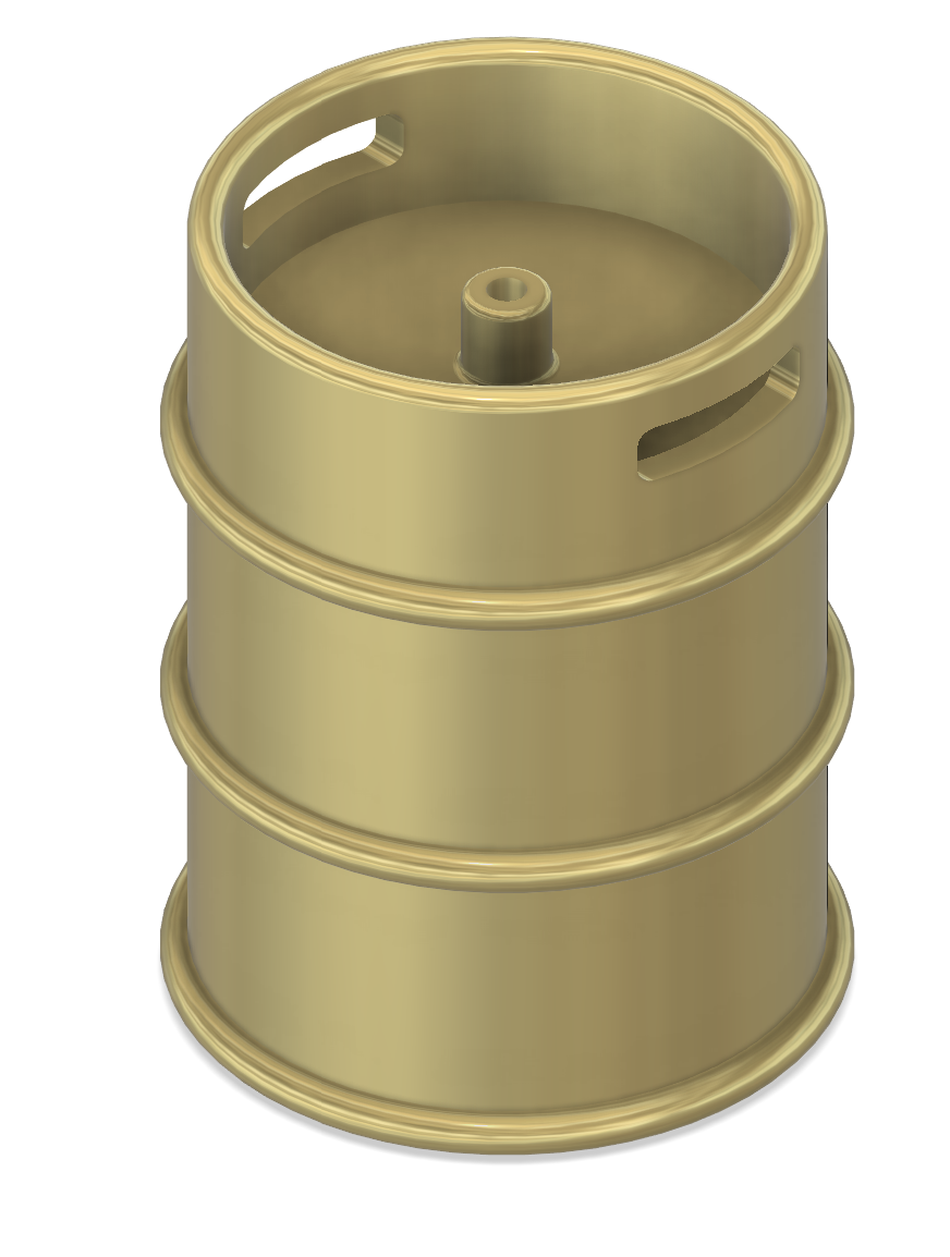 Beer Barrel by Hugo Pereira | Download free STL model | Printables.com