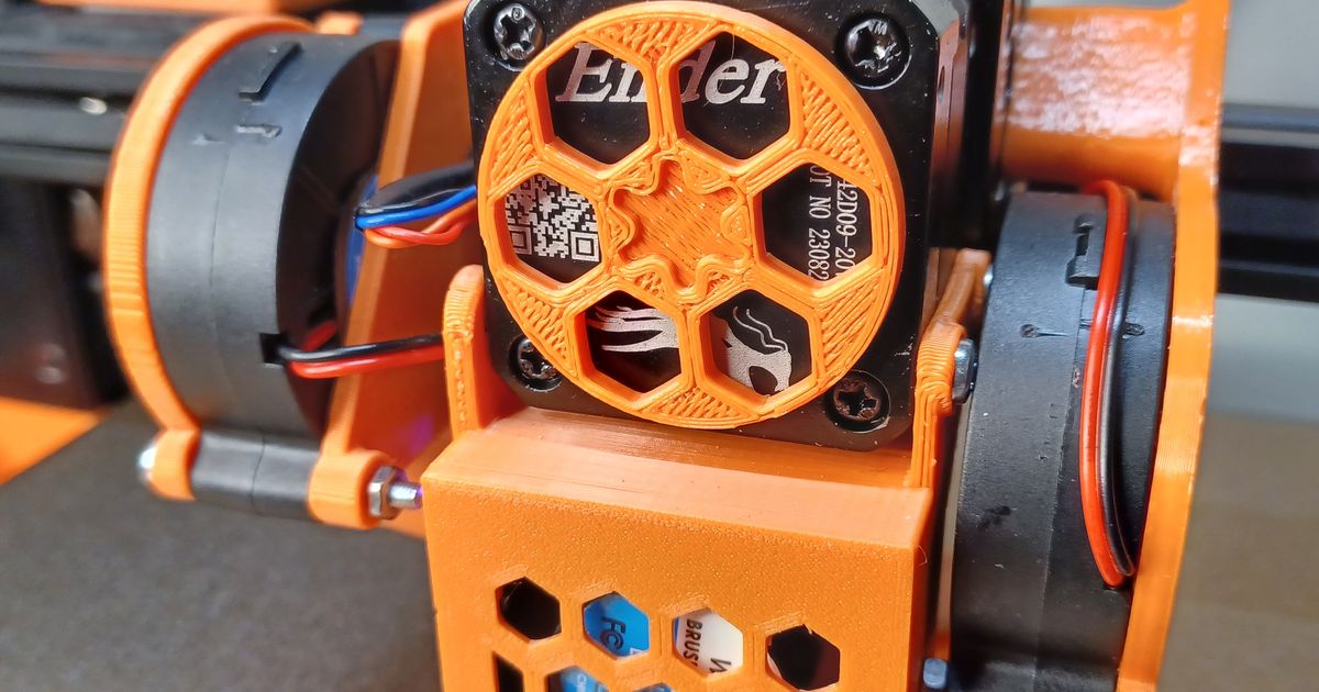 Extruder Indicator Spinner - Ender 3 V3 SE by Jim | Download free STL ...