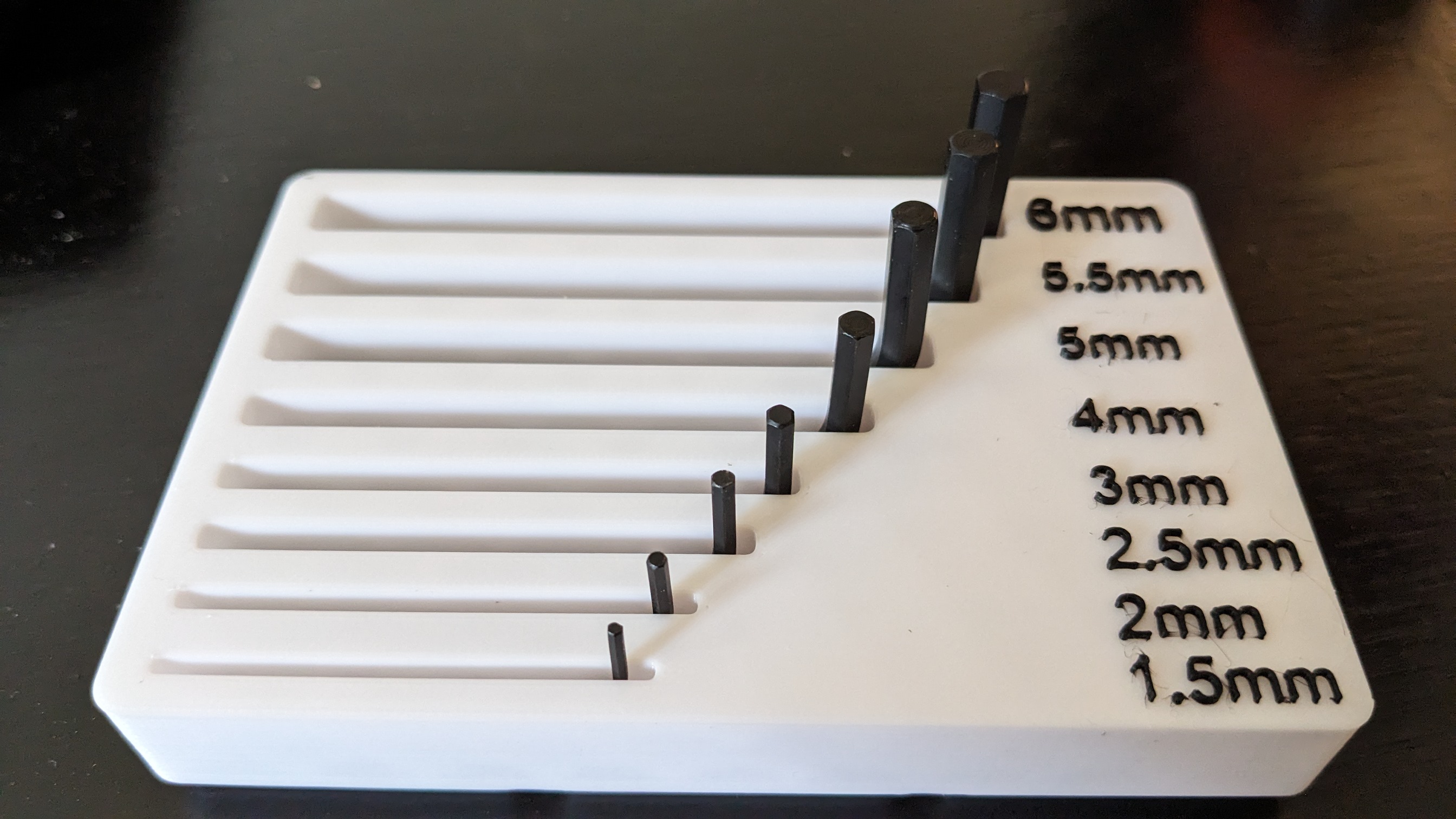 Gridfinity Allen Key holder by Rae | Download free STL model | Printables.com