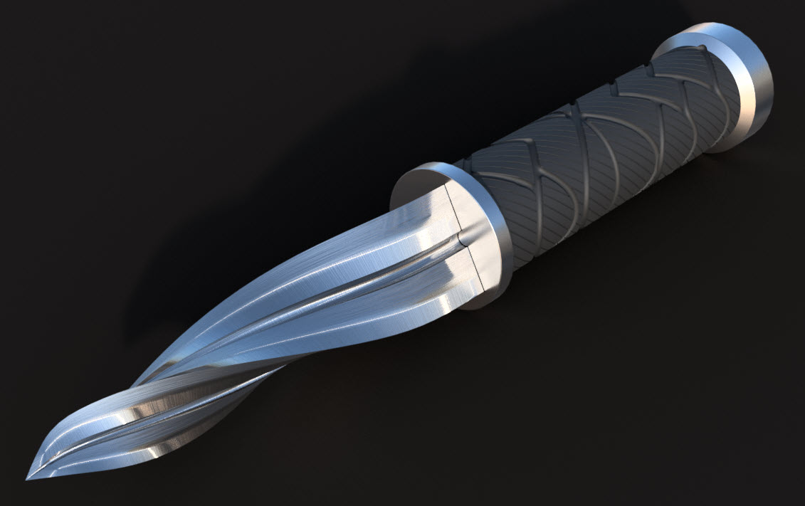 Tri Dagger by Dsk001 | Printables Store
