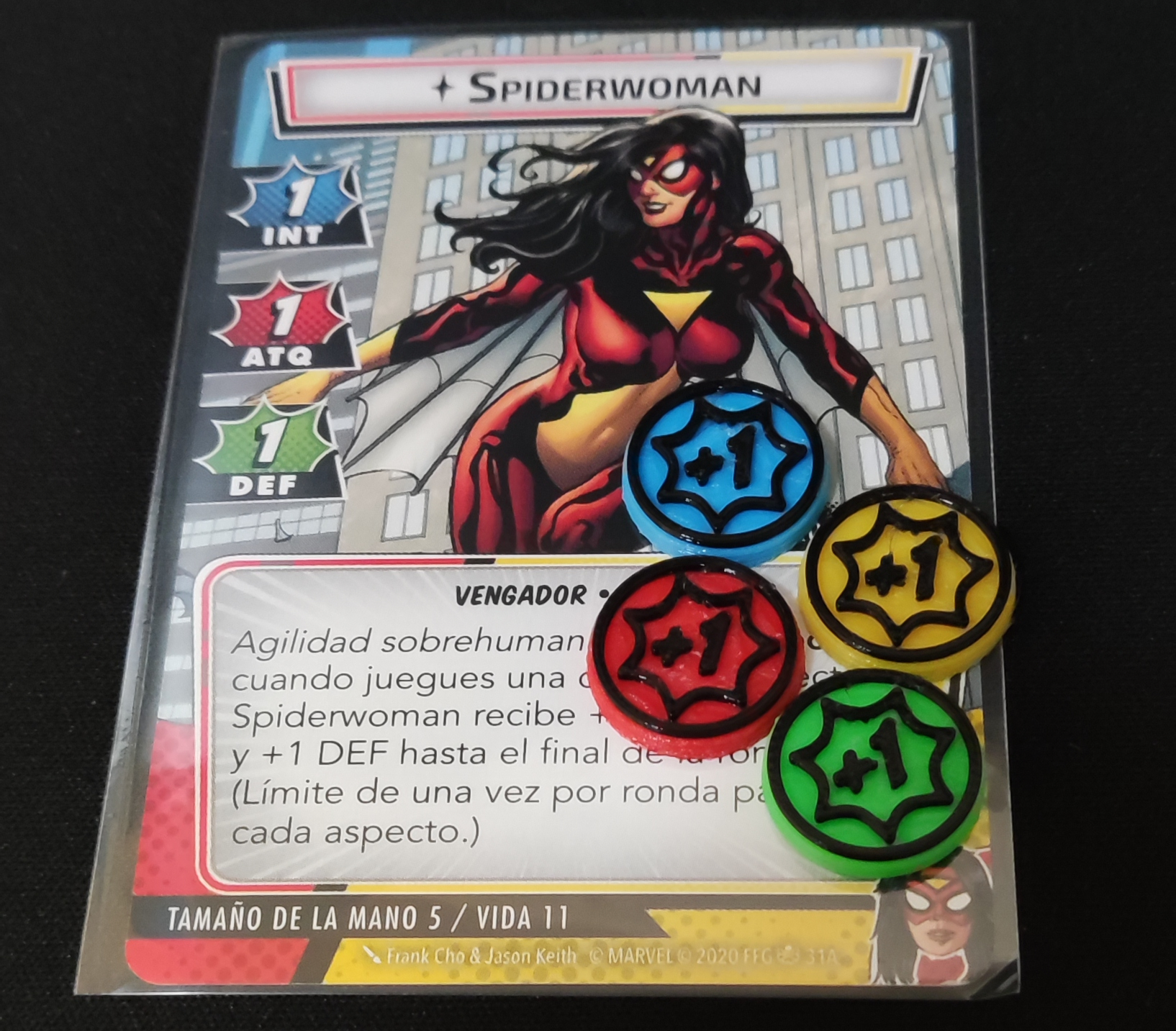 Token +1 Marvel Champions by zapanx | Download free STL model ...