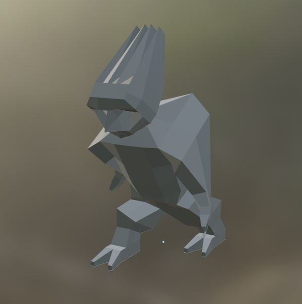 Low Poly Monster by Devise3D | Download free STL model | Printables.com